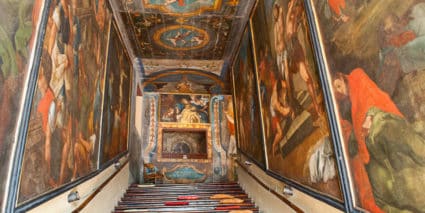 La Escalera Santa (Scala Santa) en Roma