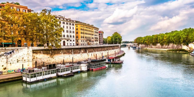 El río Tíber en Roma – Puentes, datos interesantes, cruceros